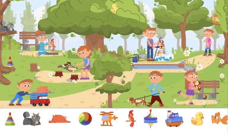 Défi Visuel : Pouvez-vous retrouver 10 objets en moins de 60 sécondes ...